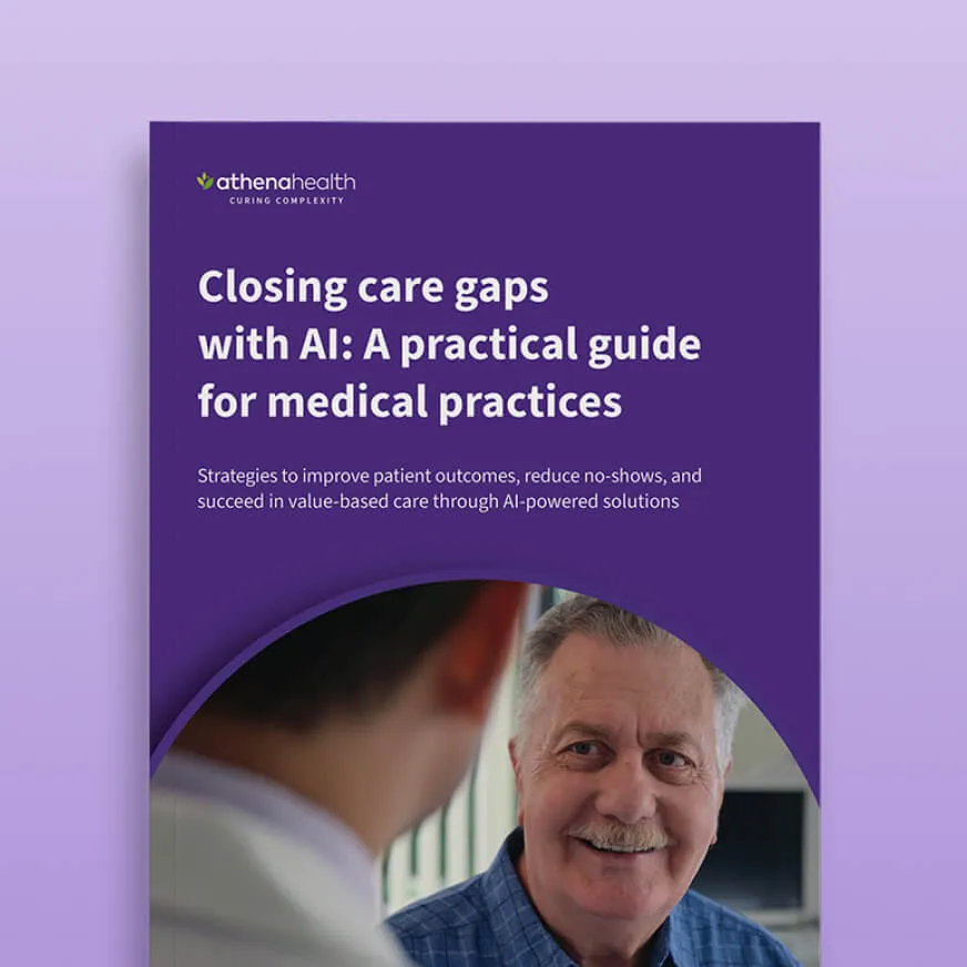 Value-Based Care: Closing Care Gaps Guide | athenahealth